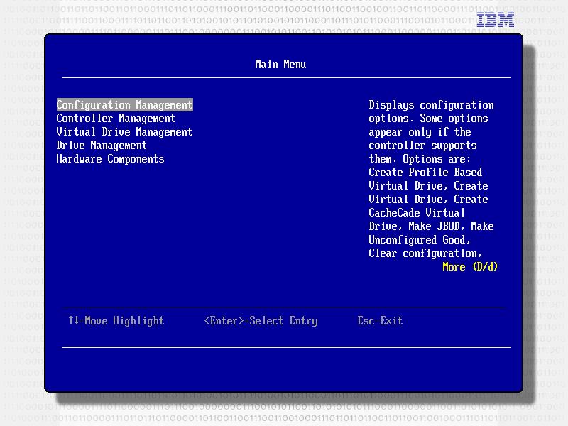 如何进入System x系列服务器SAS RAID阵列配置界面_磁盘阵列管理界面-CSDN博客