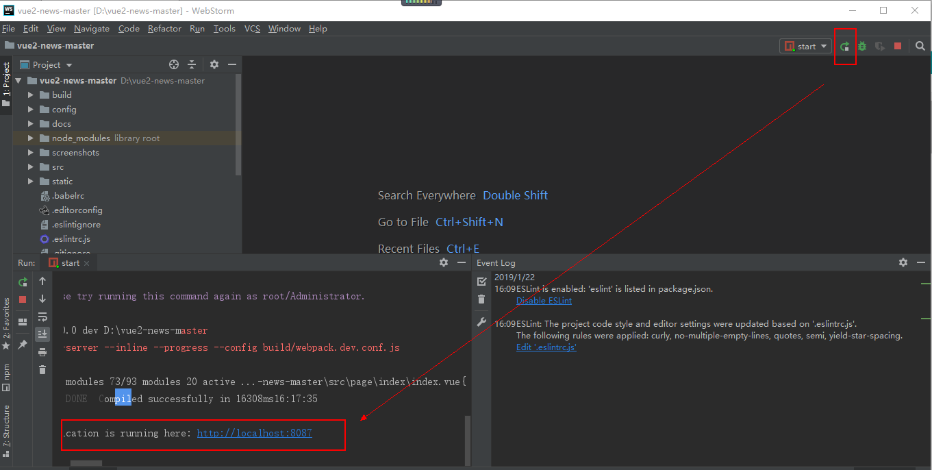 使用webstorm快速启动vue项目配置webstorm如何使用指定浏览器打开项目 Csdn博客 6980