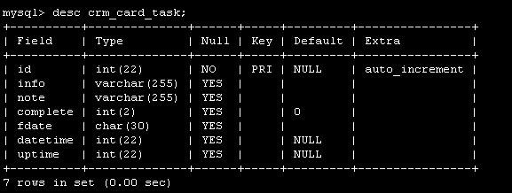 mysql 表结构(包含注释)_desc table 带注释-CSDN博客