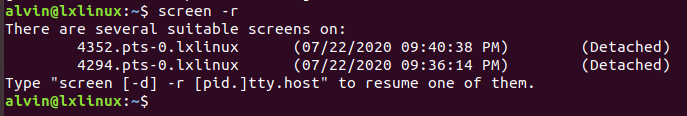 Linux Screen命令详解 Linux中screen指令如何将所有的screen一起展示出来 Csdn博客