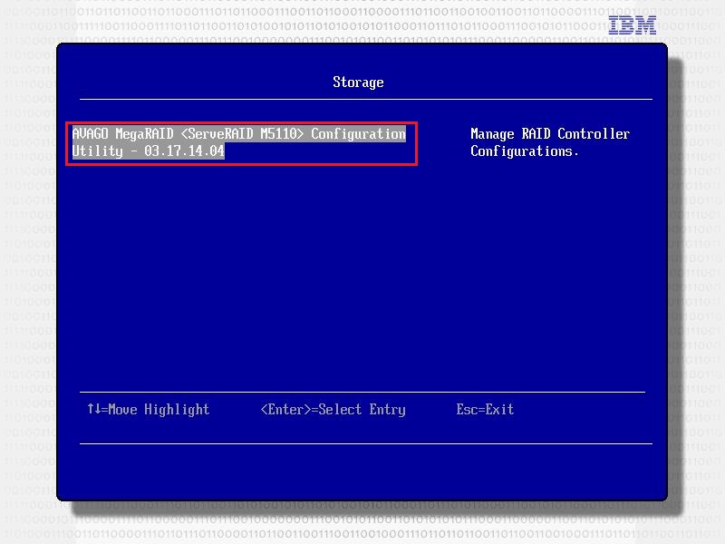 如何进入System x系列服务器SAS RAID阵列配置界面_磁盘阵列管理界面-CSDN博客