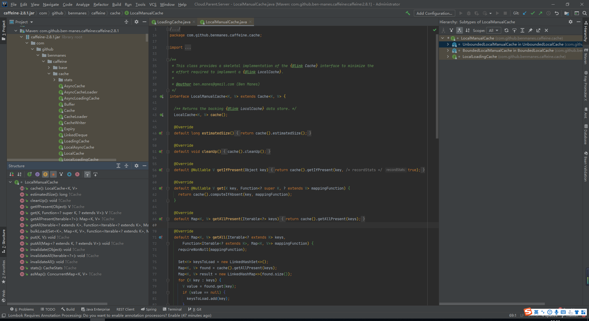 caffeine实现原理(源码分析)_caffeine原理-CSDN博客
