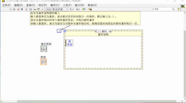 【labview懒人系列教程 小白入门】113labview程序结构之事件结构labview事件结构超时怎么设置 Csdn博客